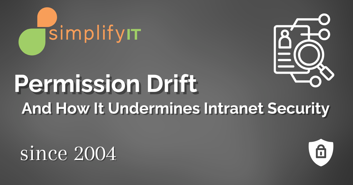 Permission Drift and How It Undermines Intranet Security