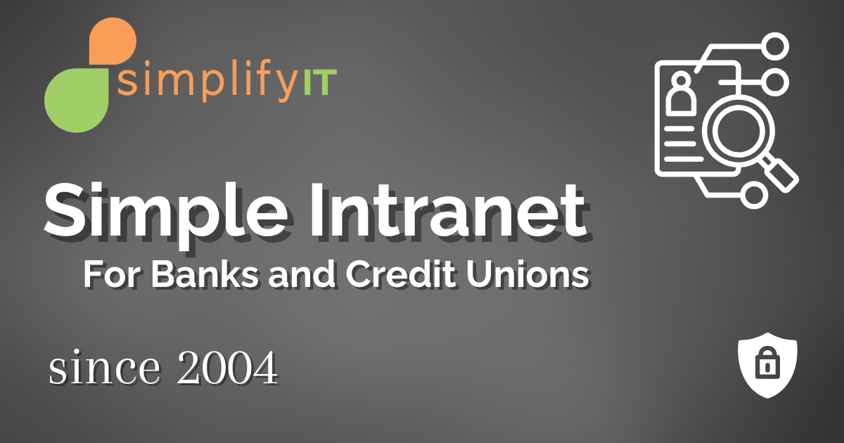 What a Simple Intranet Actually Looks Like (For Banks and Credit Unions)