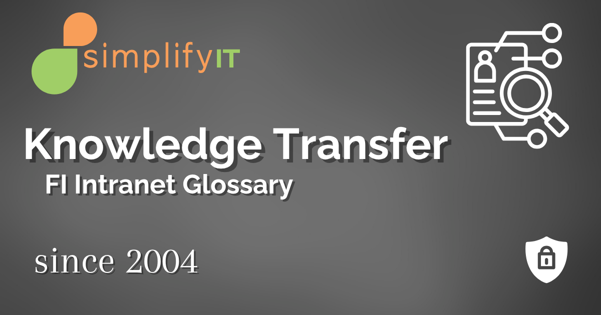 What Is Knowledge Transfer? | SimplifyIT Intranet Glossary