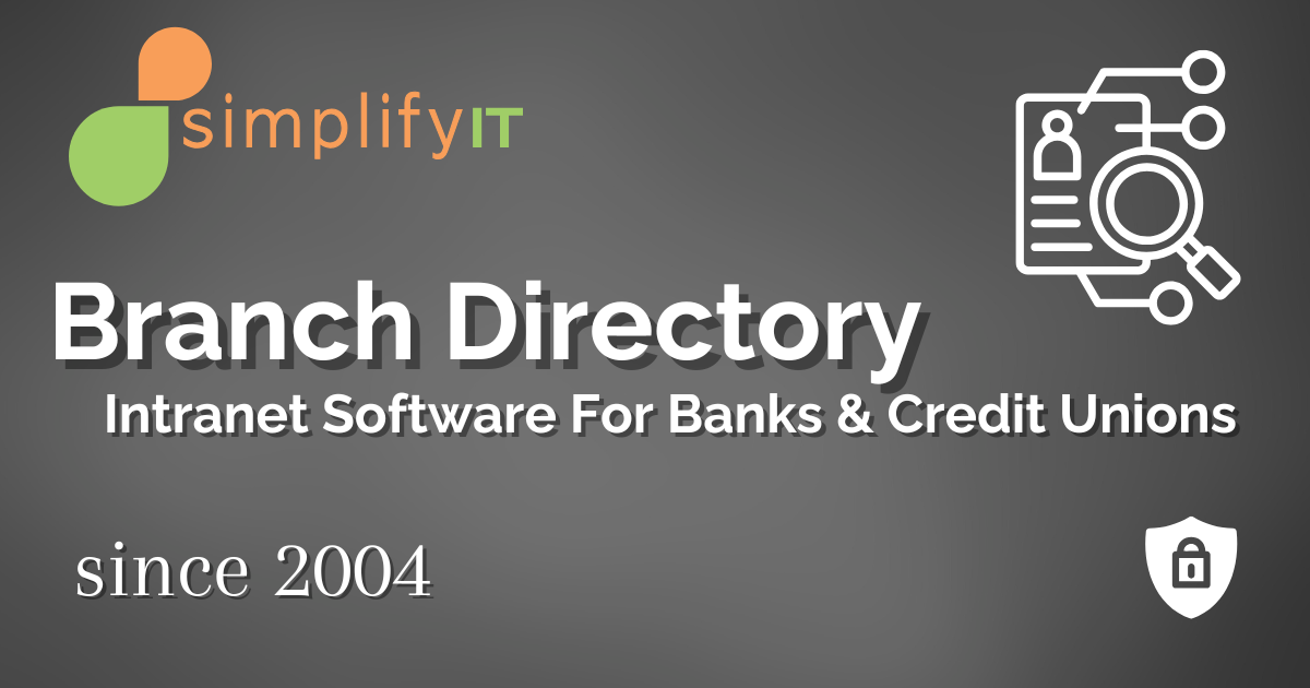 Branch Directory | Intranet for Financial Institutions
