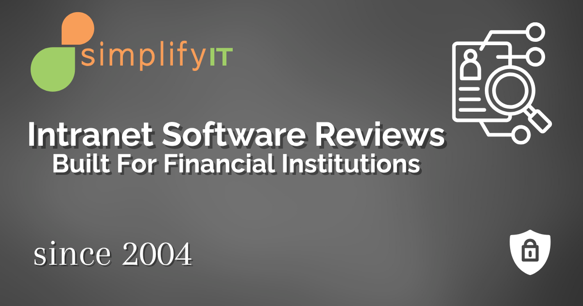 SimplifyIT Intranet Reviews - Trusted since 2004 by Banks & Credit ...