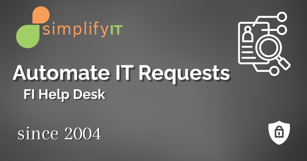 How to Automate IT Requests with Smart Forms | SimplifyIT